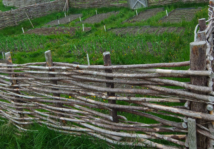 How to Build a Perfect Wattle Fence Starting Today - Garden and Happy
